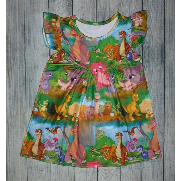 Shirts & Tops | Boutique Girls Land Before Time Tunic Dress | Poshmark